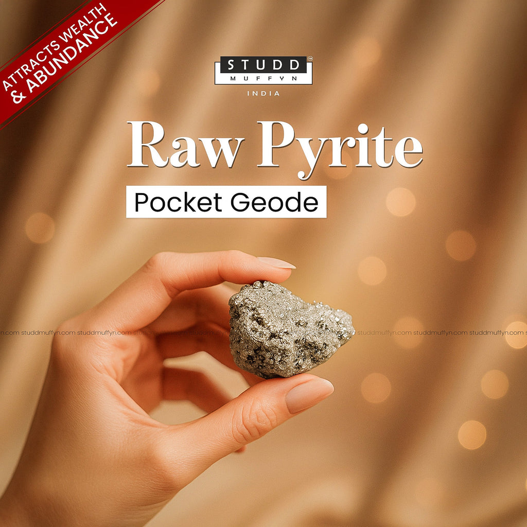Raw Pyrite Pocket Geode – nuskhebyparas